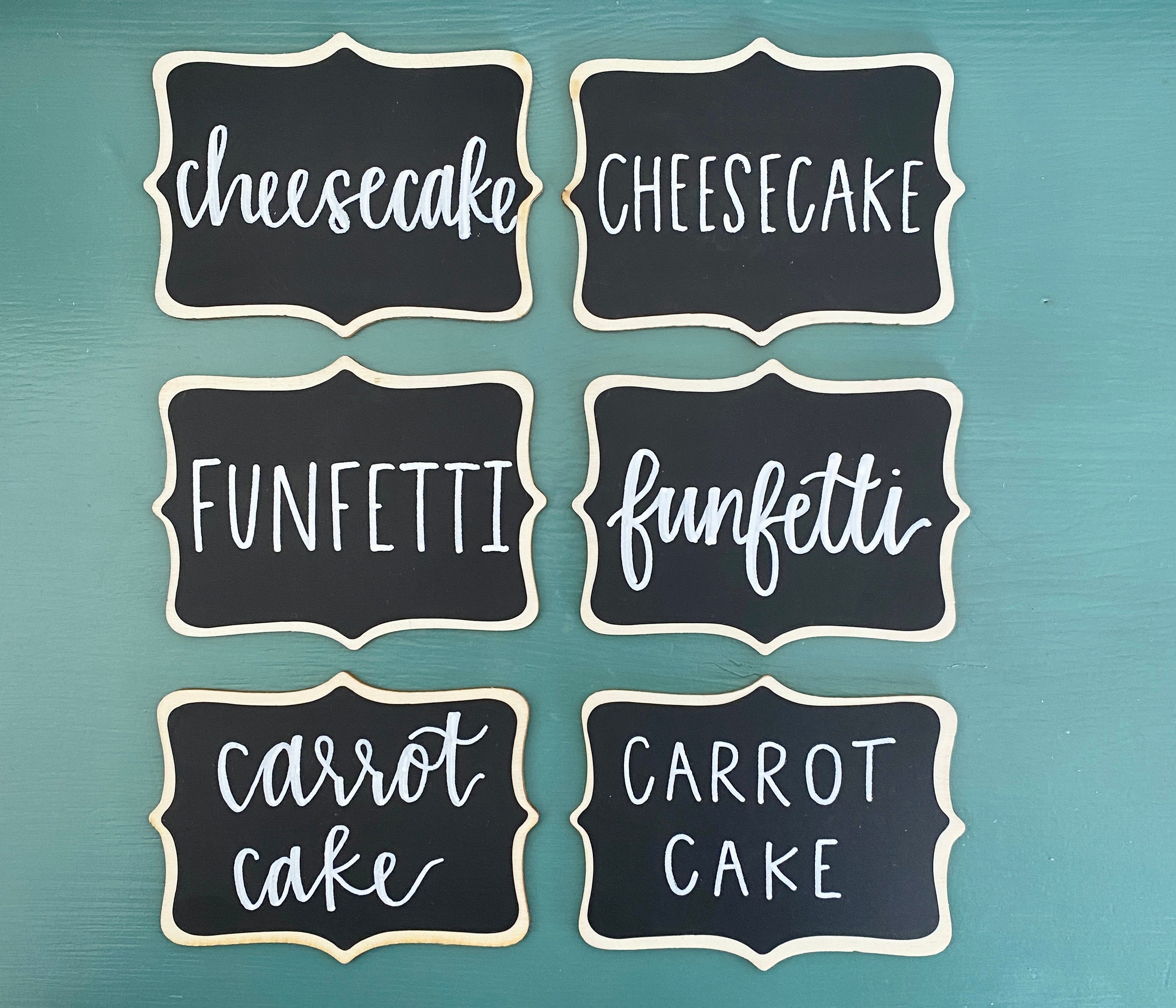 Custom Chalkboard Sign, Product Display Sign Wedding Decor, Custom ...