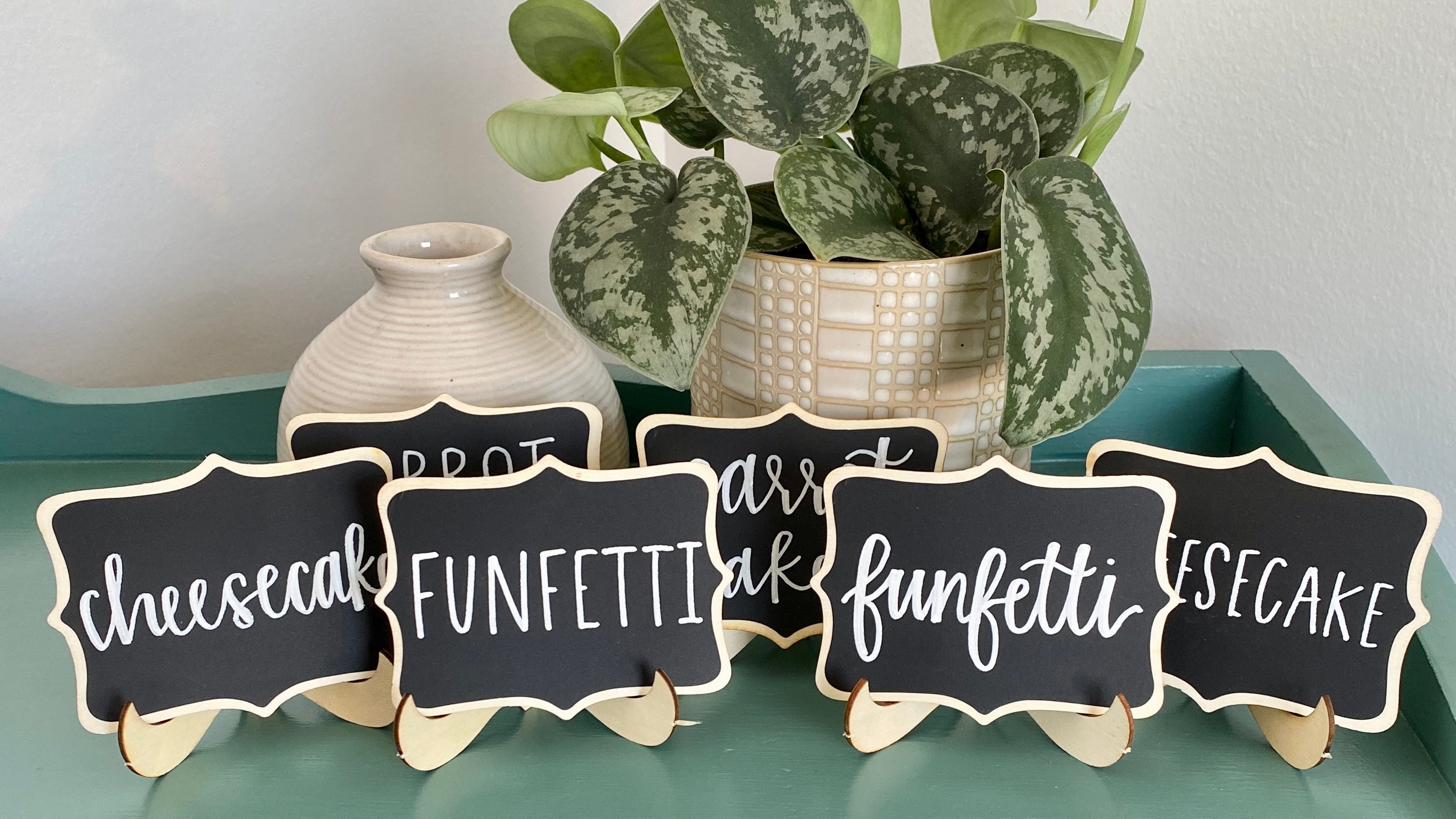 Custom Chalkboard Sign, Product Display Sign Wedding Decor, Custom ...