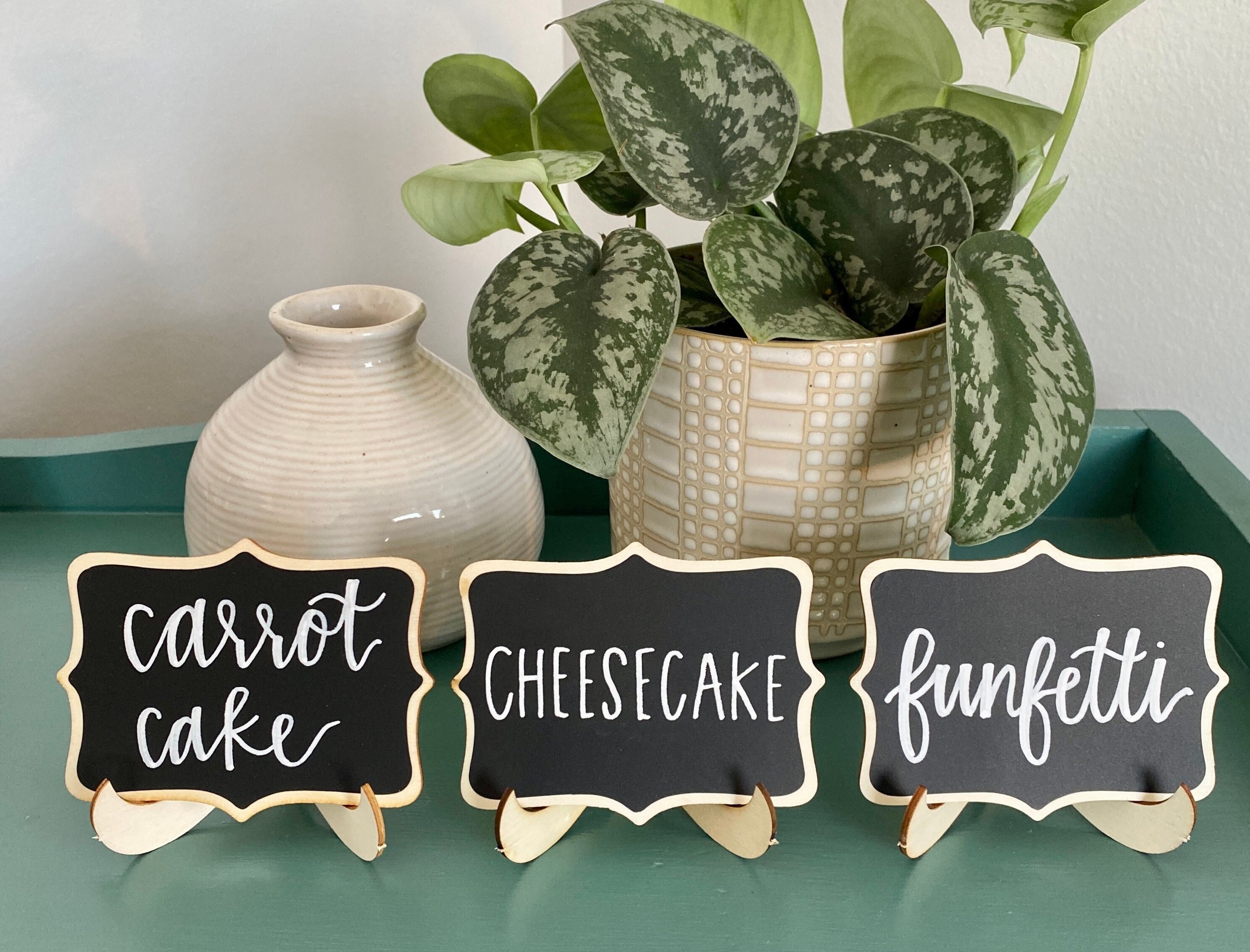 Custom Chalkboard Sign, Product Display Sign Wedding Decor, Custom ...