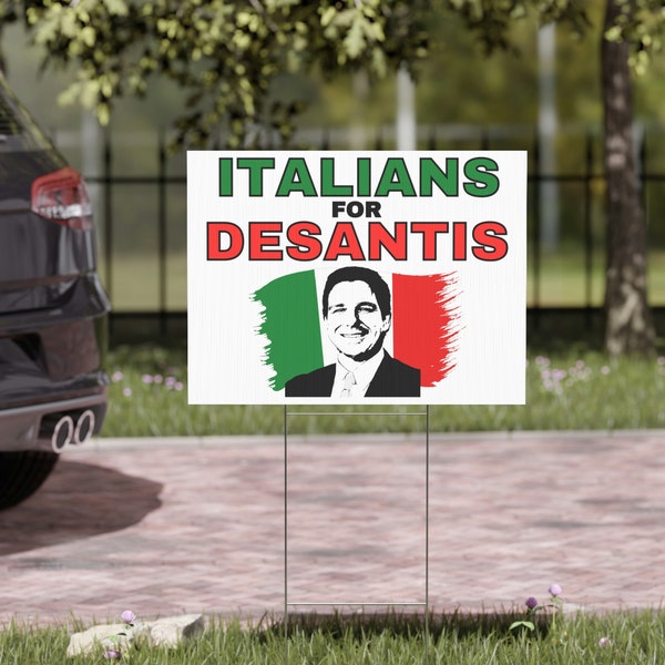 Ron Desantis President Yard Sign - Etsy