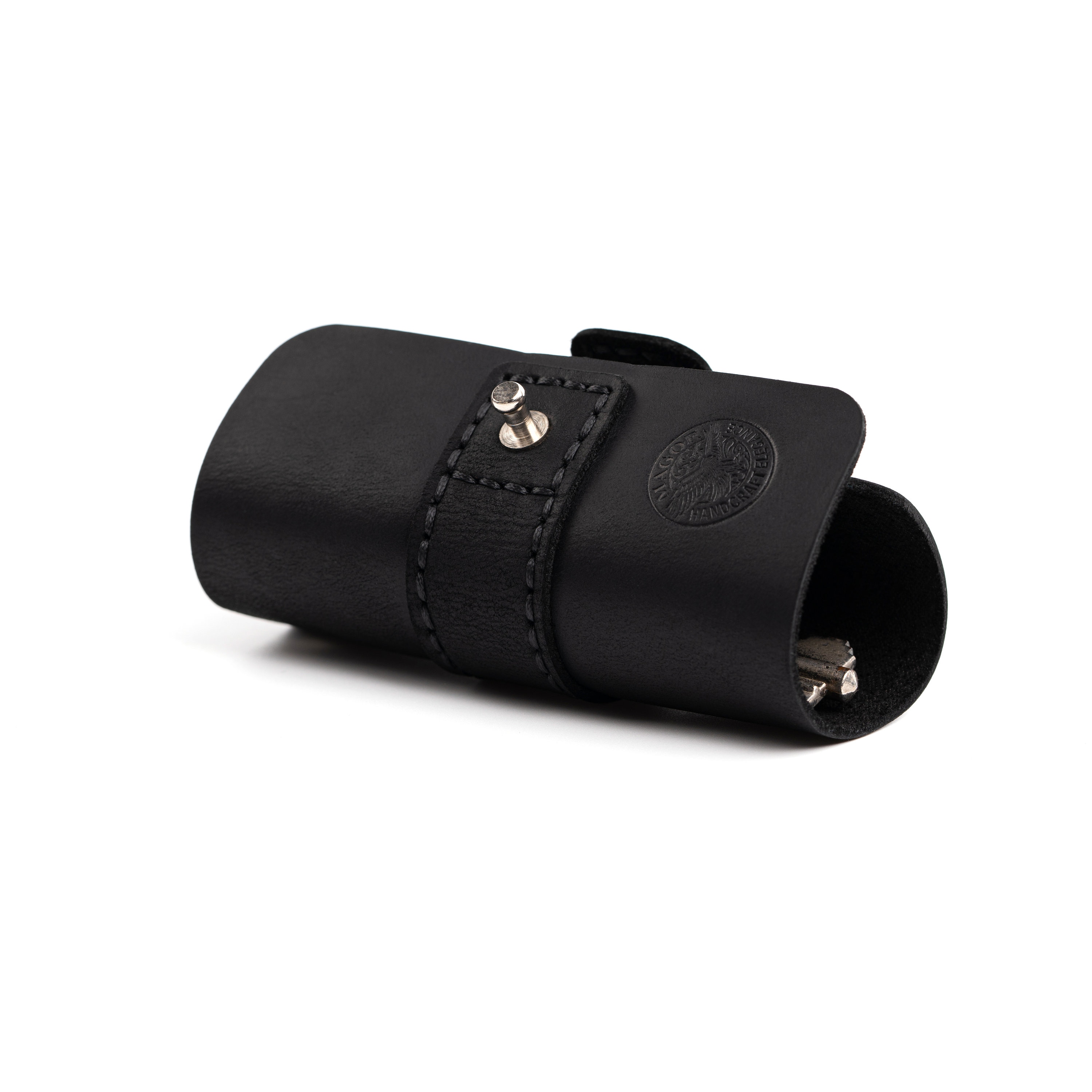 Handmade Leather Key Pouch, Compact Key Holder Wallet, Durable Keychain ...