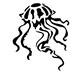 Jelly Fisher Stencil Craft Art Laser Cut Template | Digitial Download ...
