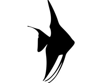 Jelly Fisher Stencil Craft Art Laser Cut Template Digitial Download DXF ...