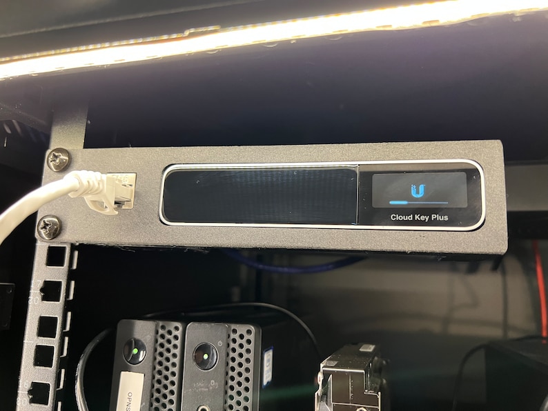 Rack Mount for Unifi Cloud Key Gen2 Plus With Keystone Slot for Front ...