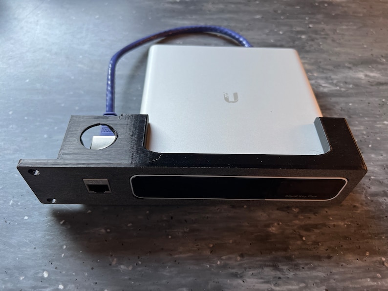 Rack Mount for Unifi Cloud Key Gen2 Plus With Keystone Slot for Front ...