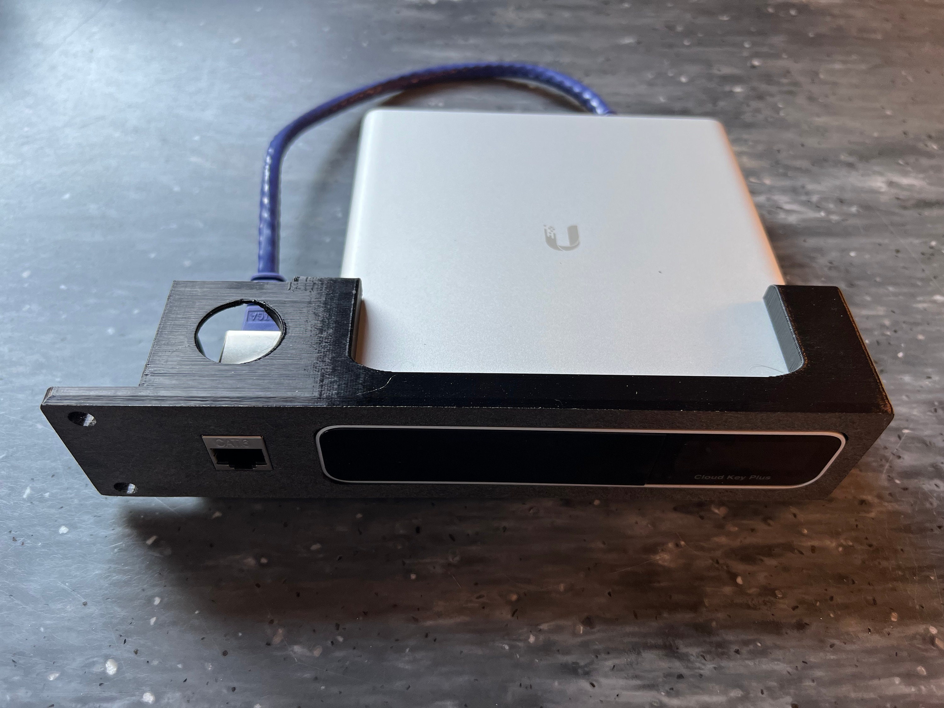 Rack Mount for Unifi Cloud Key Gen2 Plus With Keystone Slot for Front ...