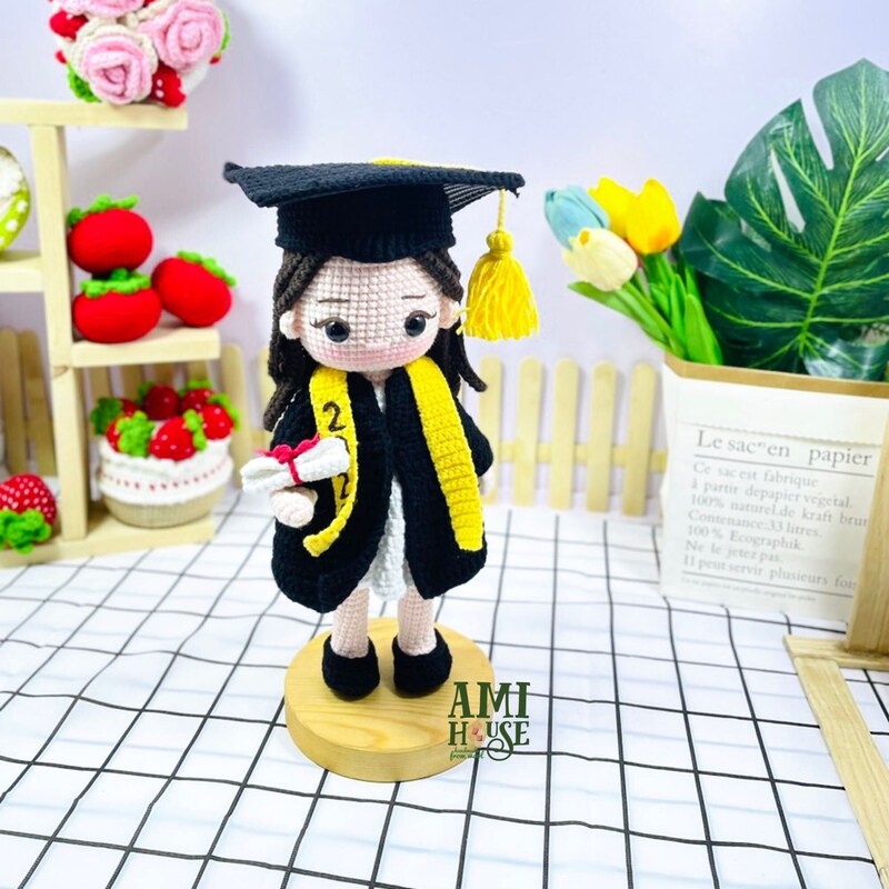 Graduation Doll - Etsy