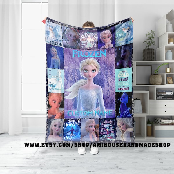 Frozen Blanket - Etsy