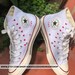 Love Heart Converse Embroidered, Valentines Day Converse Shoes for ...