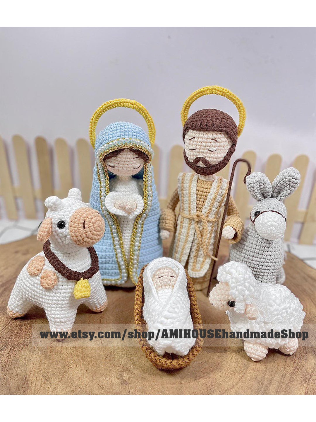 Christmas Nativity Set, Christmas Nativity Scene, Christmas Gift, Holy ...