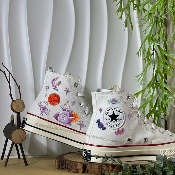 Galaxy Converse - Etsy