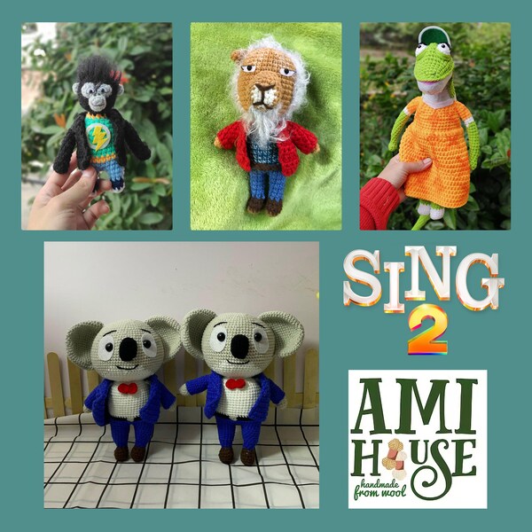 Sing Movie Toys - Etsy
