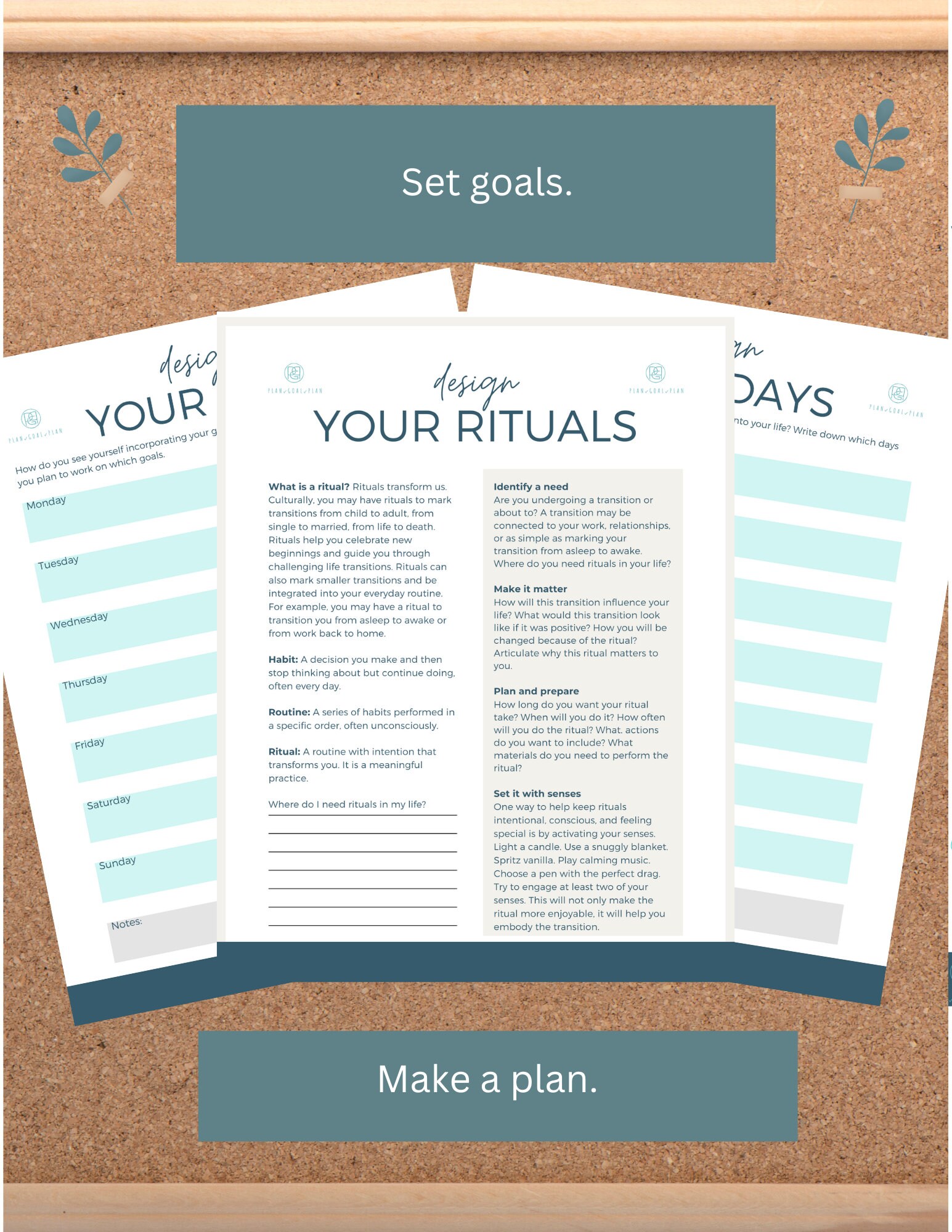 2024 Goal Setting Workbook Plan and Set Goals With Purpose - Etsy