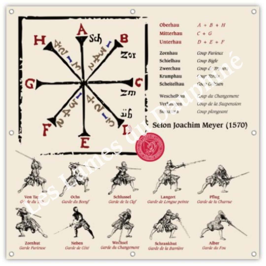 Poster of Guards and Strokes According to Joaquim Meyer With the Long ...