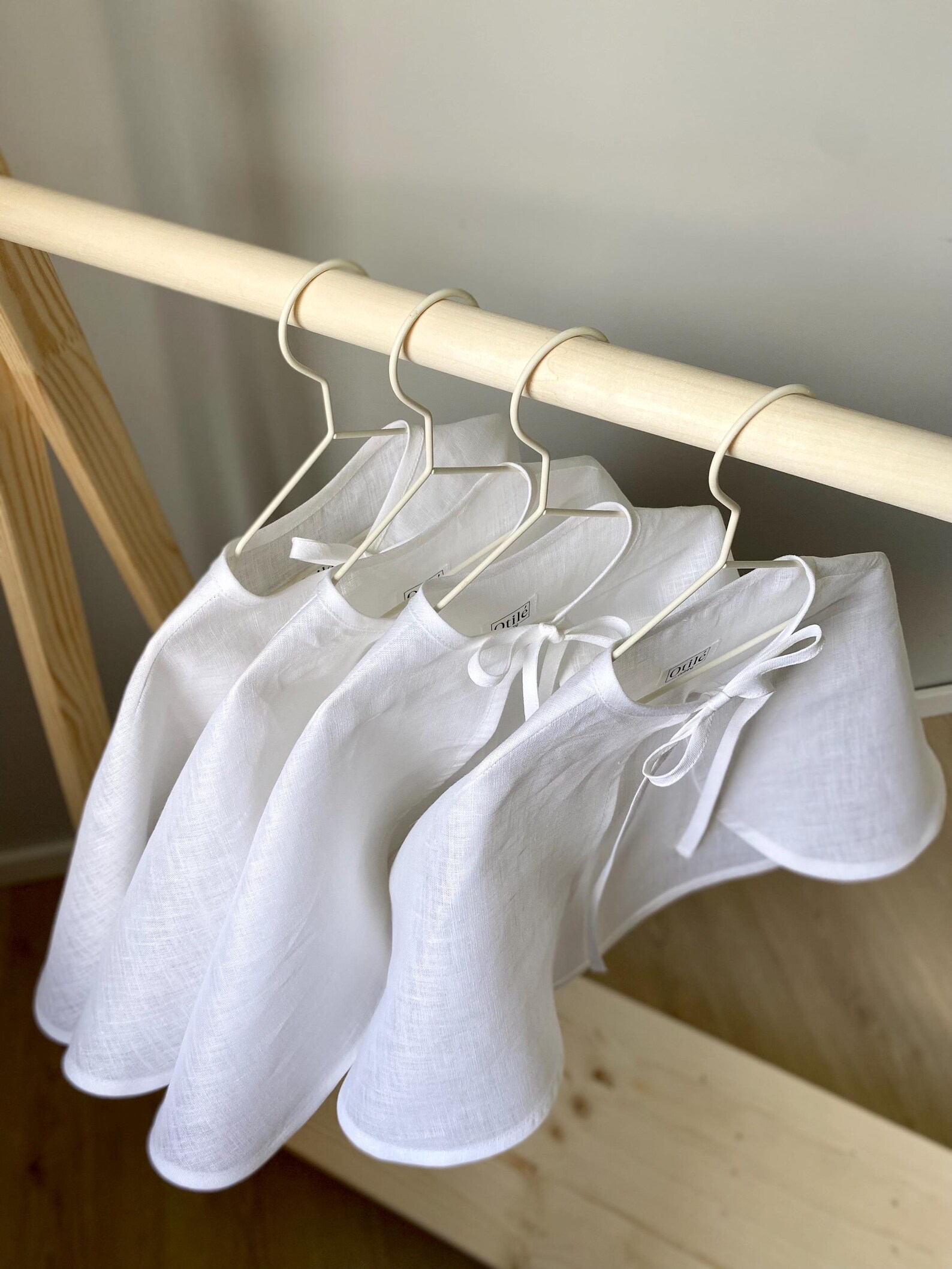 White Linen Baptism Cape for Boys and Girls - Etsy