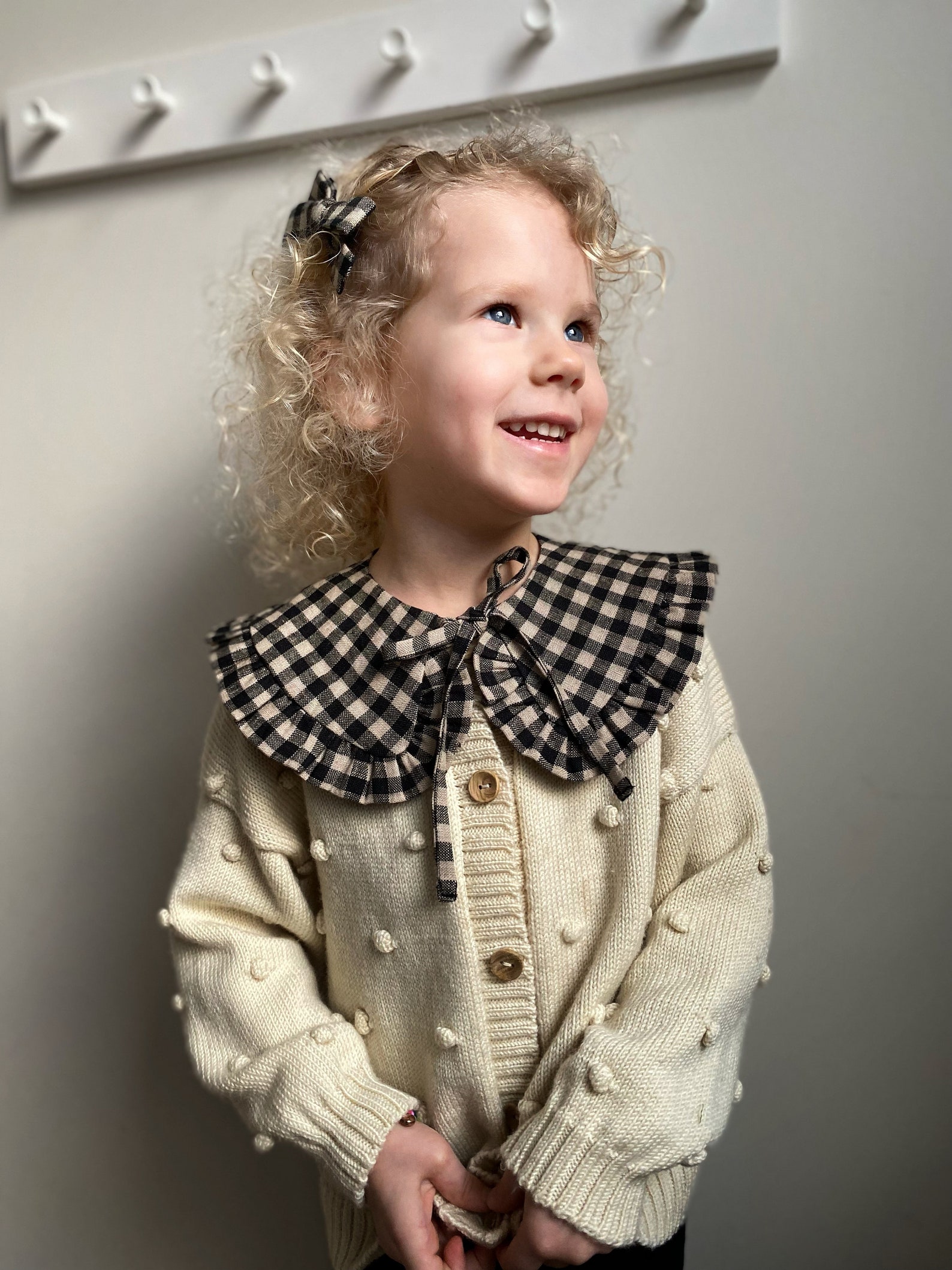 Linen Detachable Collar for Girl, Removable Big Collar, Frill Collar ...