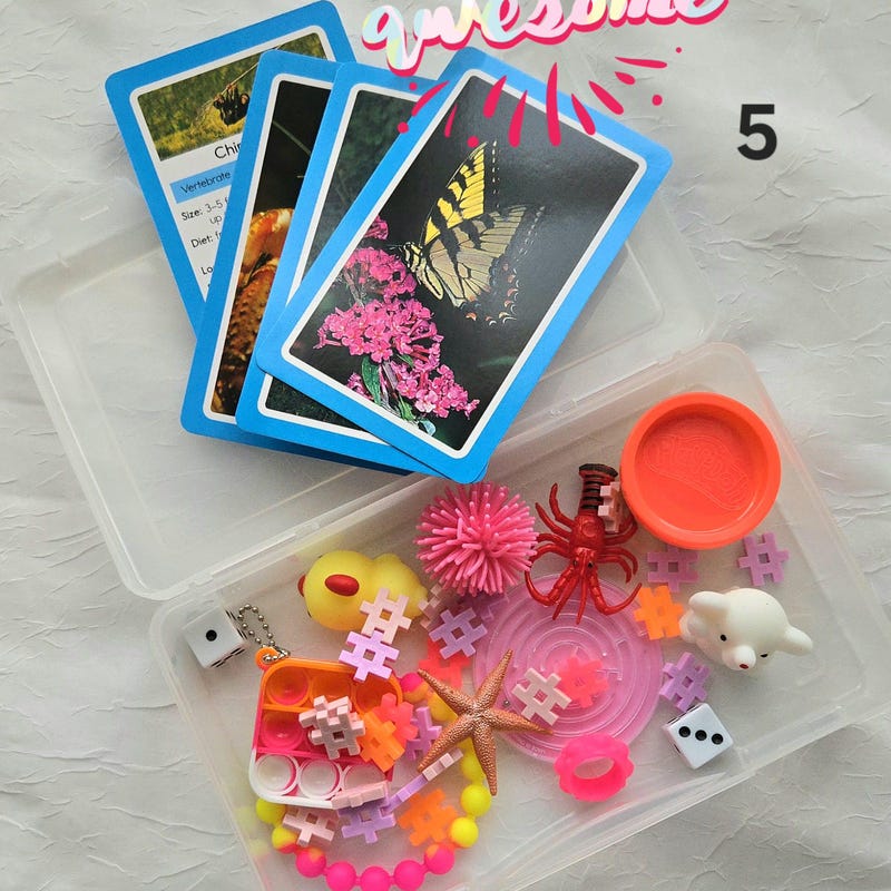 Kids Activity Box - Etsy