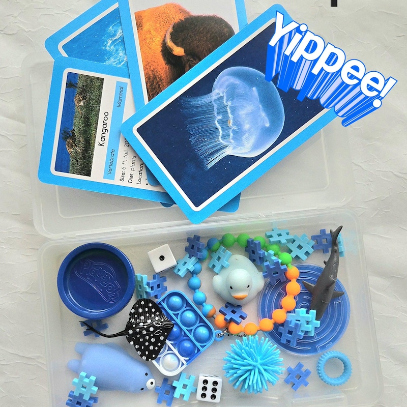 Kids Activity Box - Etsy