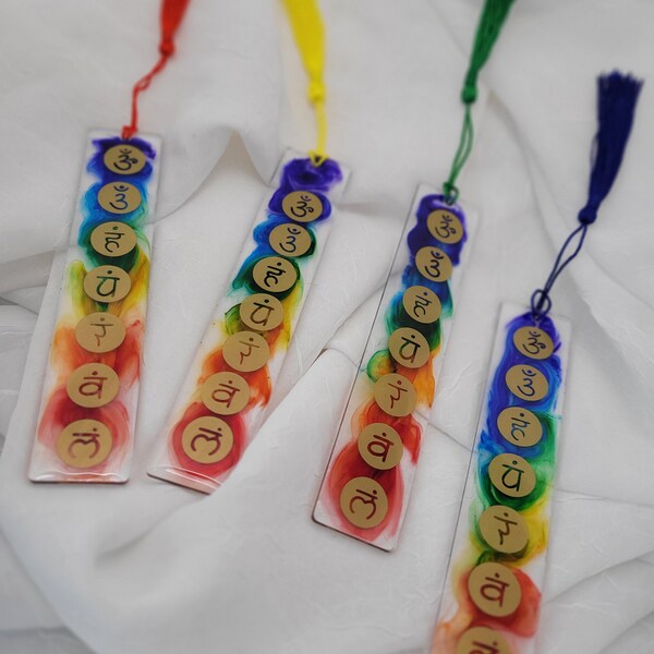 Chakra Bookmark - Etsy