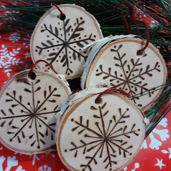 Birch Ornament - Etsy
