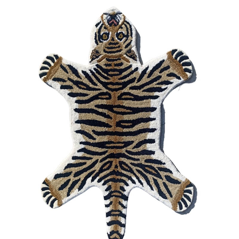 Tiger Rug - Etsy