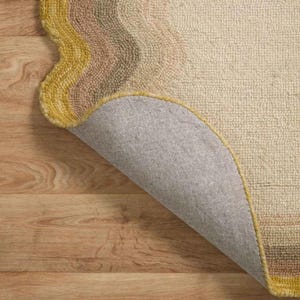 New Modern Hand Tufted Hooked Loop Pile Rug Handmade Luxury 100% Woolen ...
