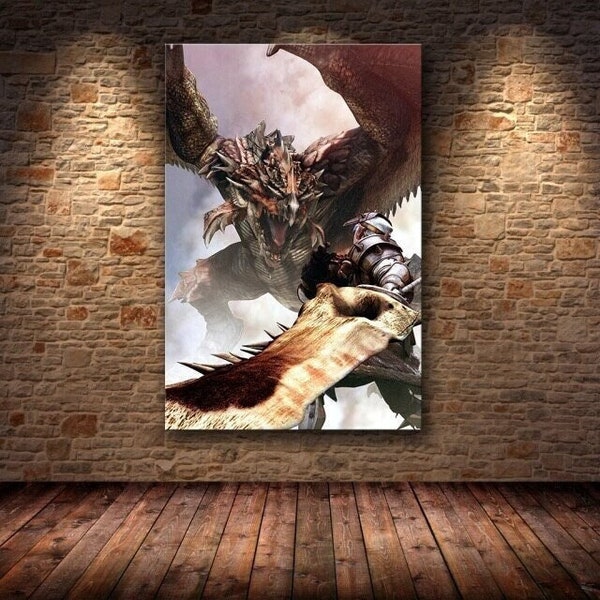 Monster Hunter Poster - Etsy