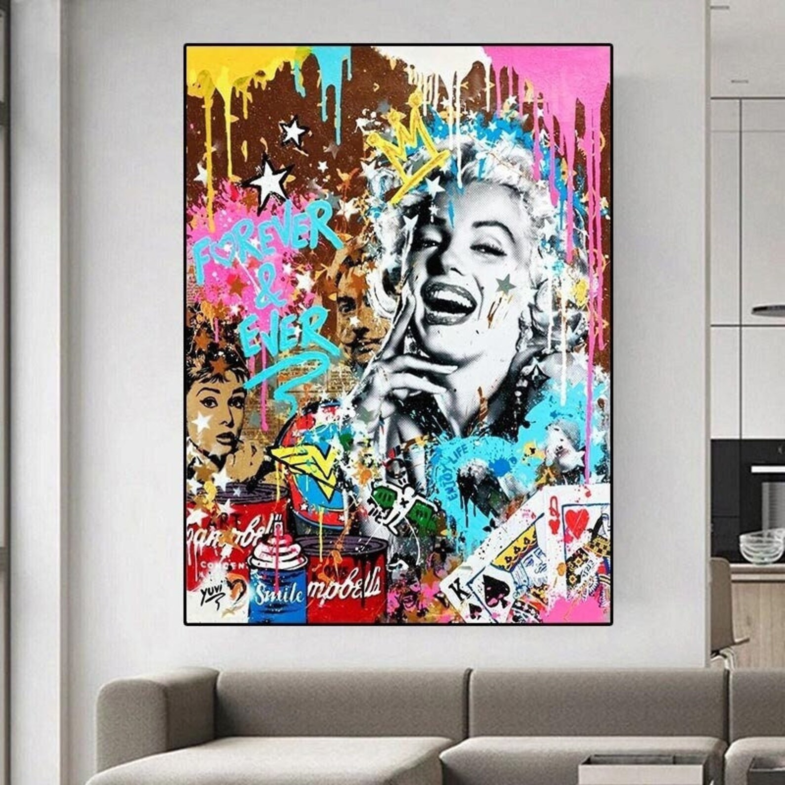 Regal Majesty: Queen Elizabeth Royal Art Canvas Print for Pop Culture ...