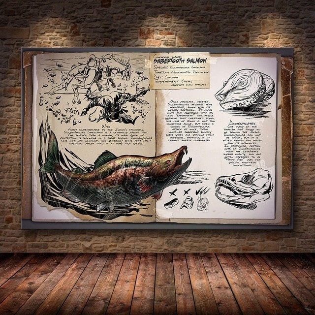 Ark Survival Evolved Poster Game Poster for Fans of Ark Survival Game ...