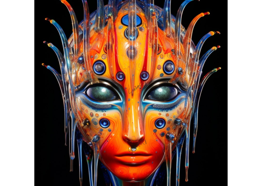 Aetherion Mesmerizing AI Digital Art Digital Download 768 X 1536 Pixels ...