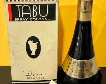 Vintage TABU Spray Cologne in Original Box by Dana Corporation - Etsy
