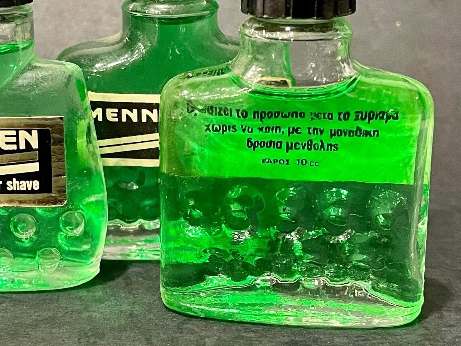 Vintage After Shave ΜΕΝΝΕΝ 70’s Ministures (lot of 5), (10 and 8ml ...