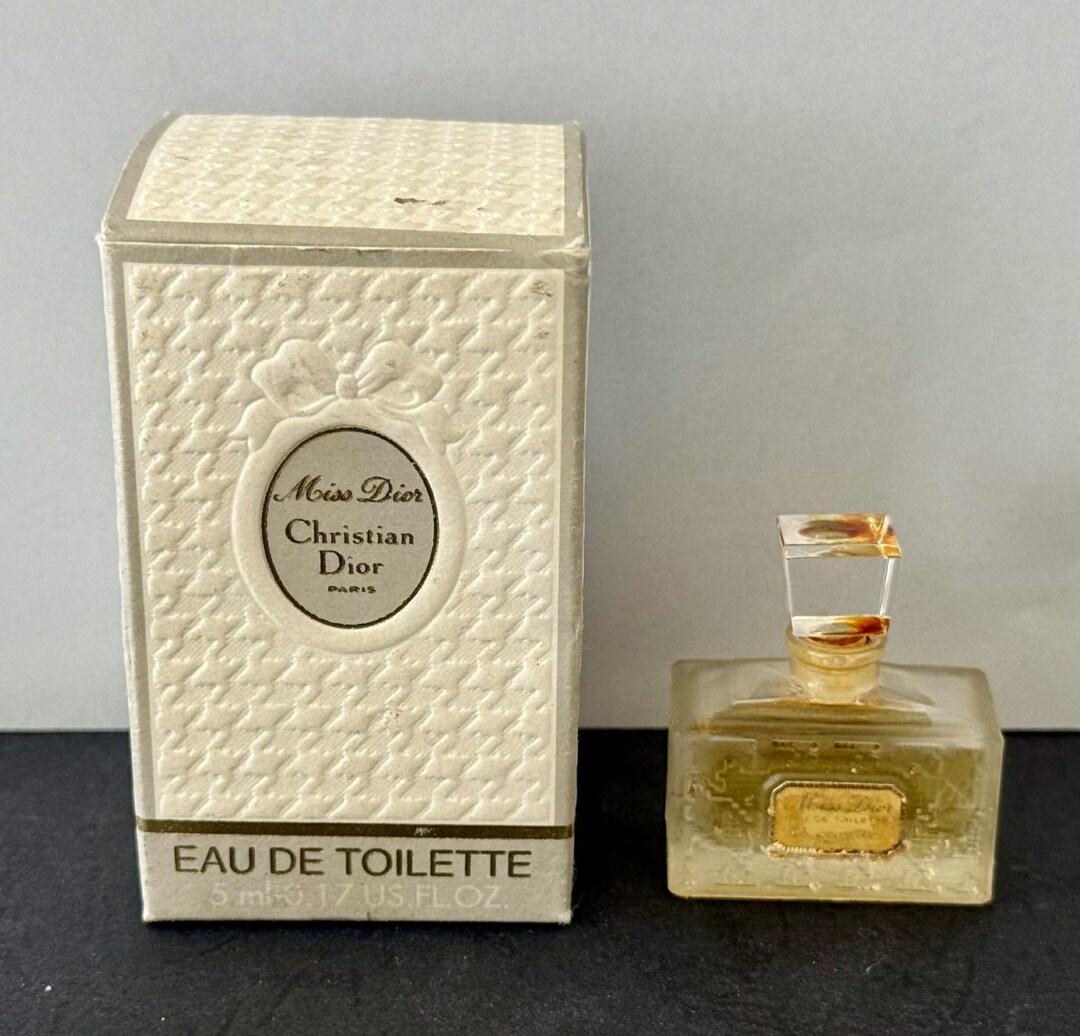 Vintage Miss Dior Christian Dior PARFUM 5 Ml .17 Oz Perfume Miniature ...