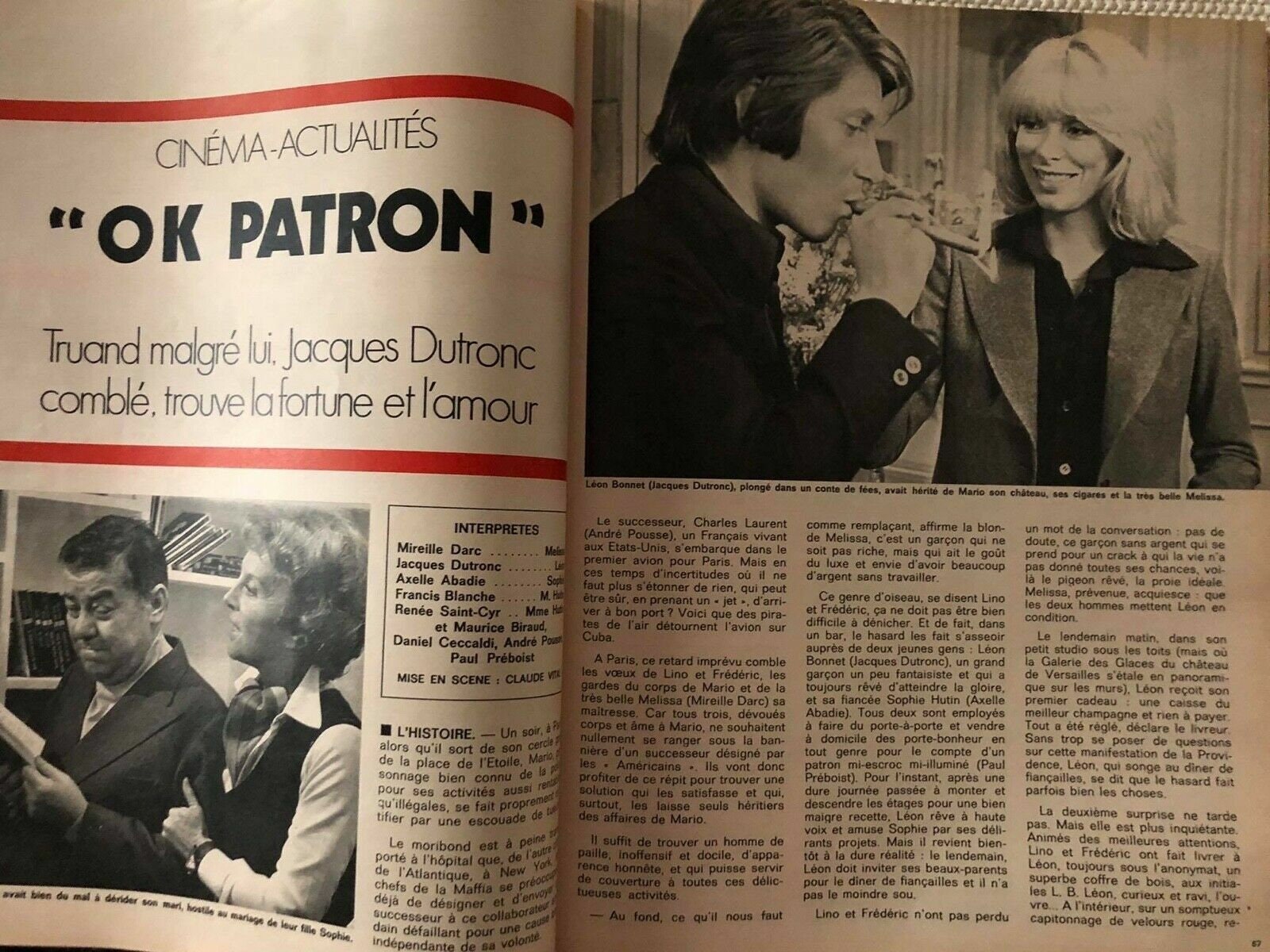 Vintage French Magazine J0URS DE FRΑNCE 1974, FΑRAH Aux SP0RT 196 Pages ...
