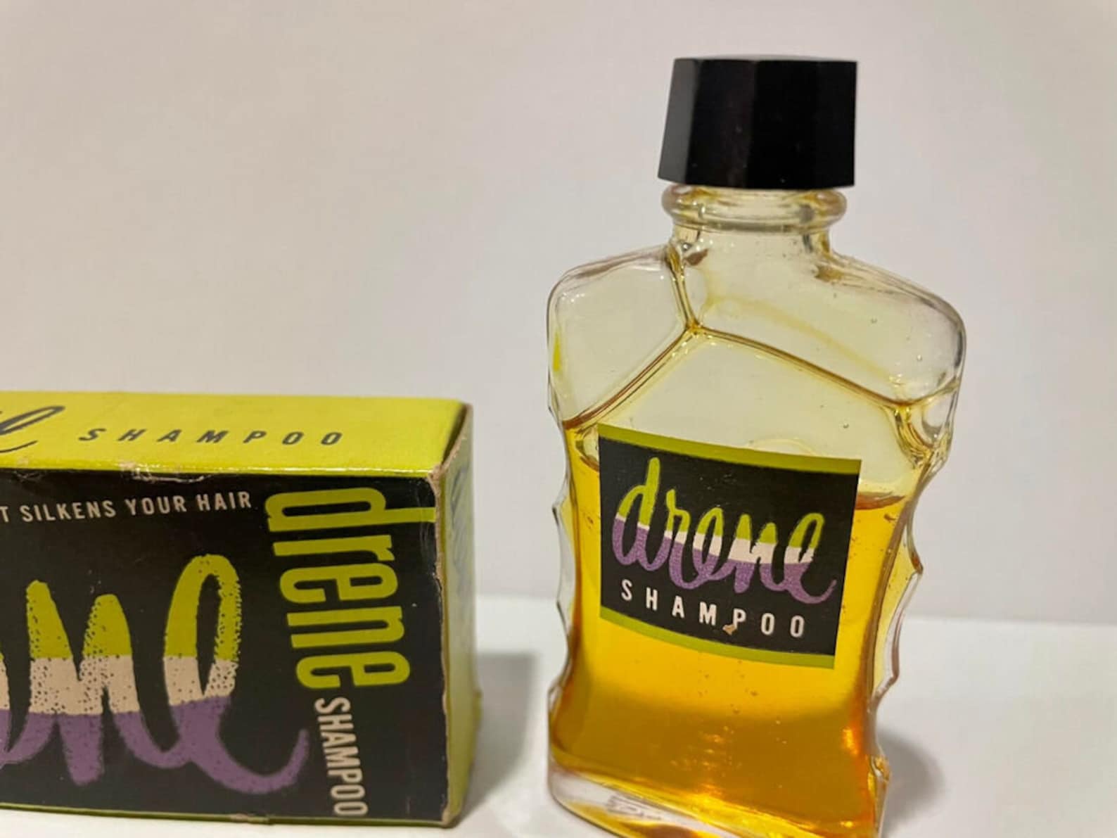 Vintage DRENE Shampoo in the Original Box by Procter & Gamble 60's (NOS ...