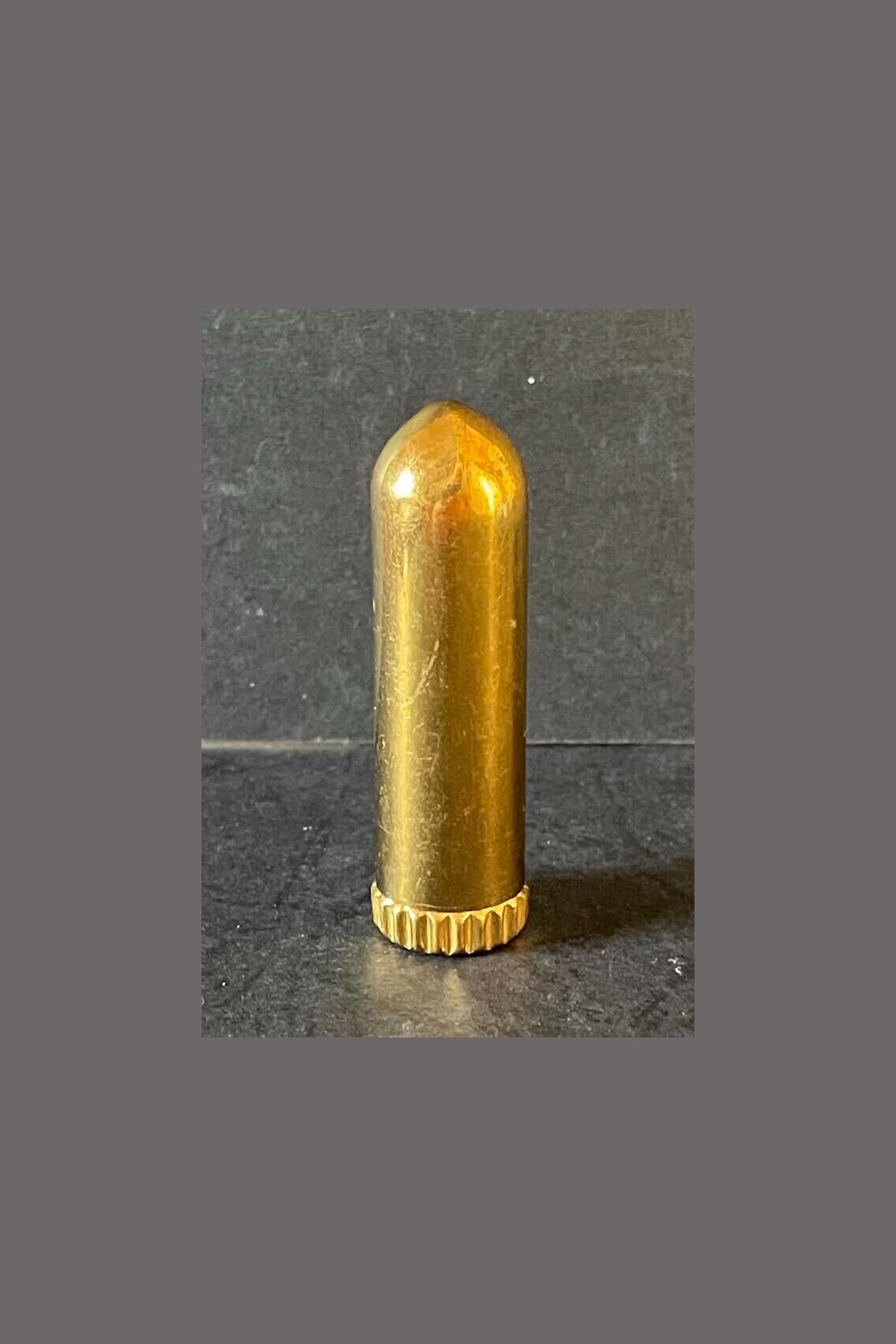 Vintage 1960s Brass Cased Bullet Shaped REVLON touch of Genius Products ...