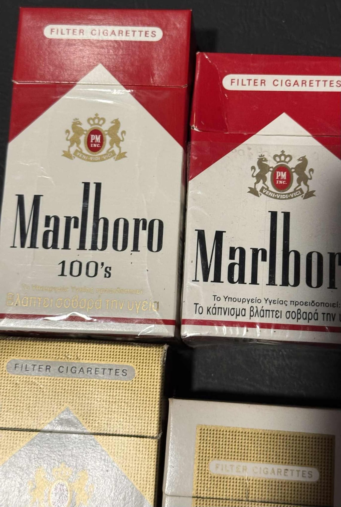 Vintage MARLBORO Cigarettes Lot of 5 Empty Packets for Collection - Etsy