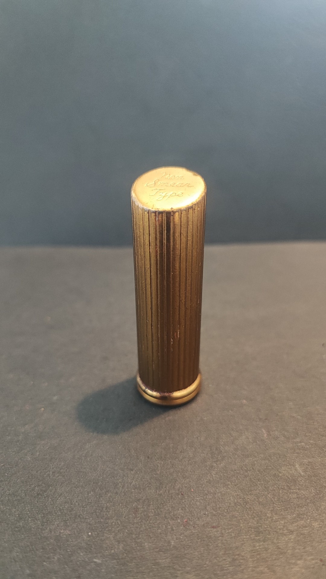 Vintage REVLON Non Smear Type Lipstick ''BRAVO'' used - Etsy