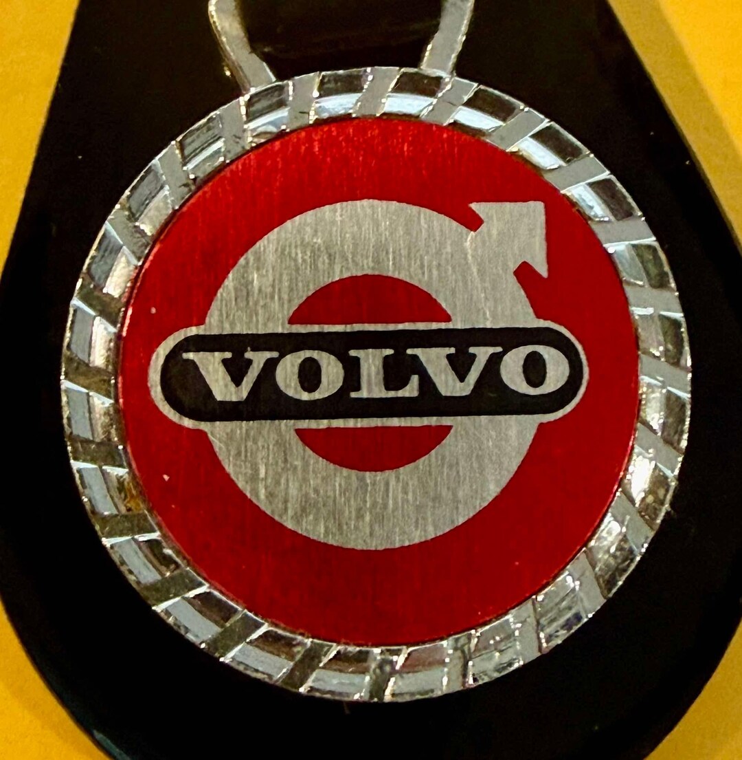 Vintage VOLVO Key Ring Keychain 70's (NOS) New Old Stock - Etsy