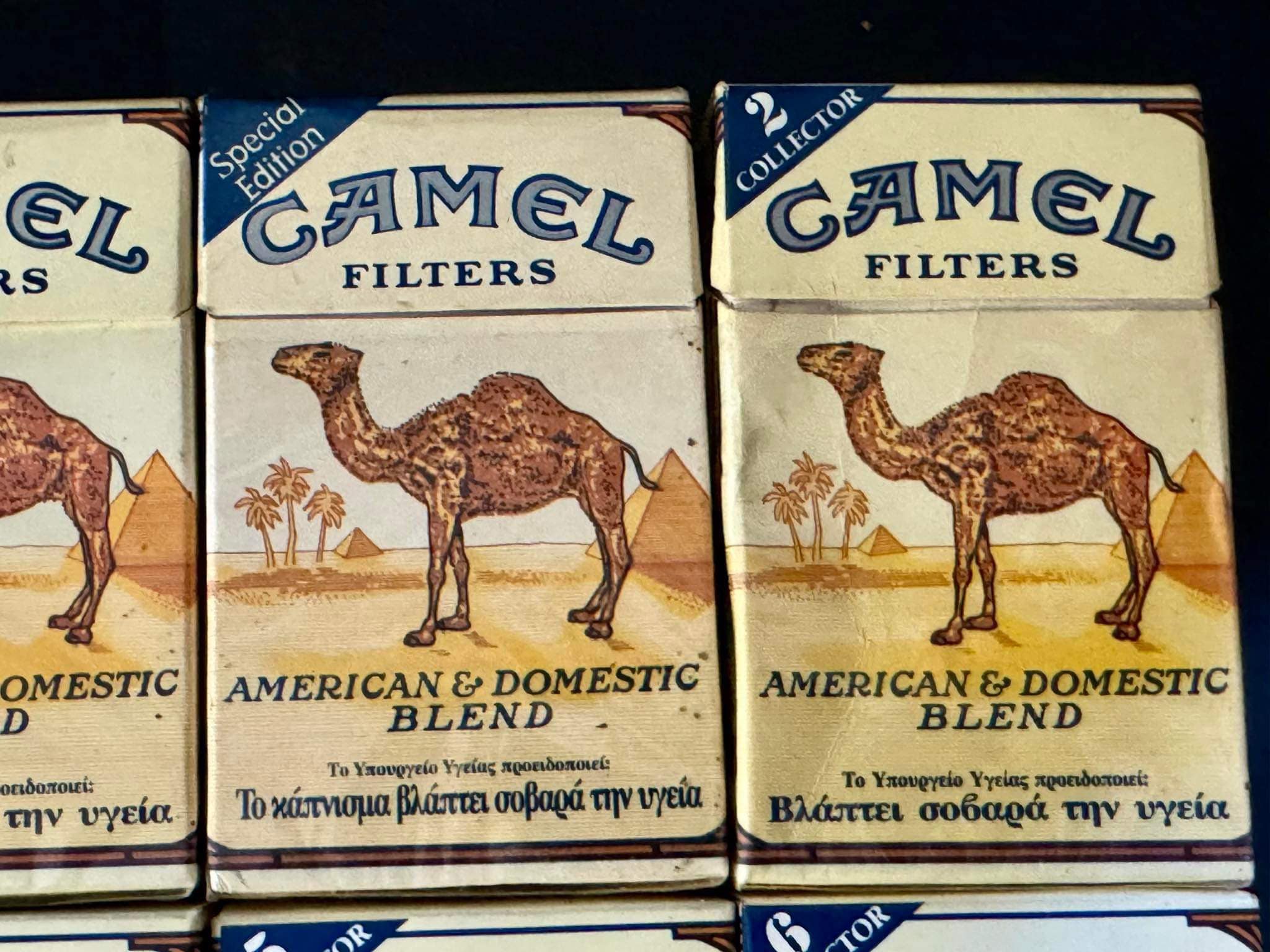Vintage CAMEL Cigarettes Lot of 8 Empty Packets for Collection - Etsy