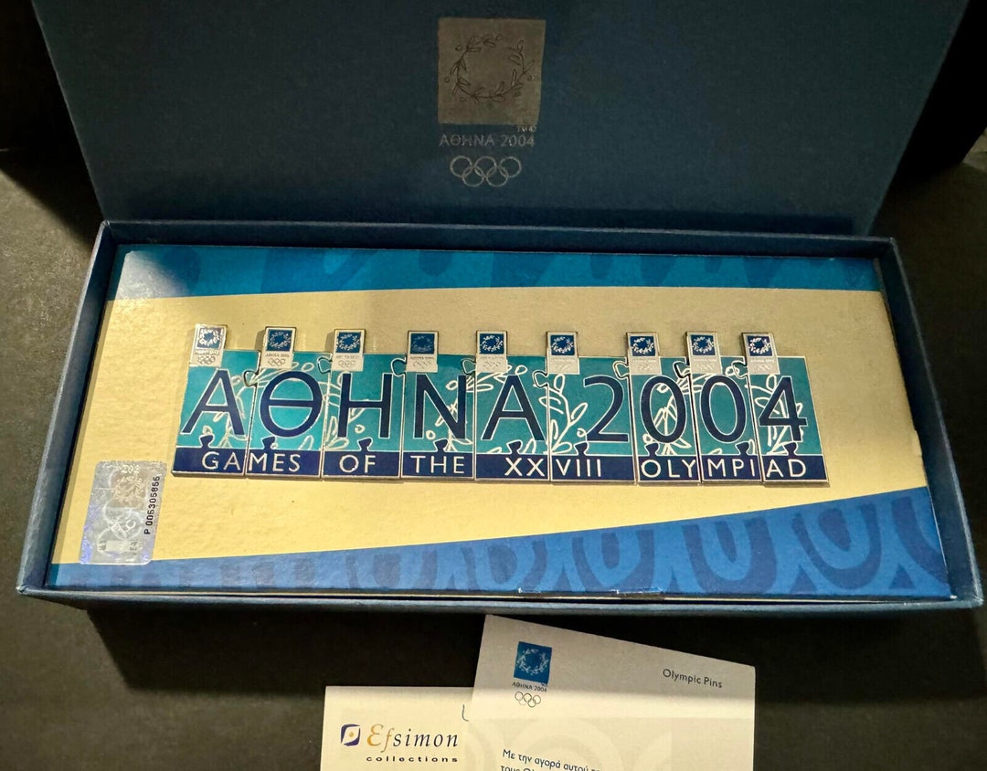 Athens 2004 Olympic Games Limited Edition Pins PUZZLE ATHENS 2004 - Etsy