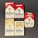 Vintage MARLBORO Cigarettes Lot of 5 Empty Packets for Collection - Etsy