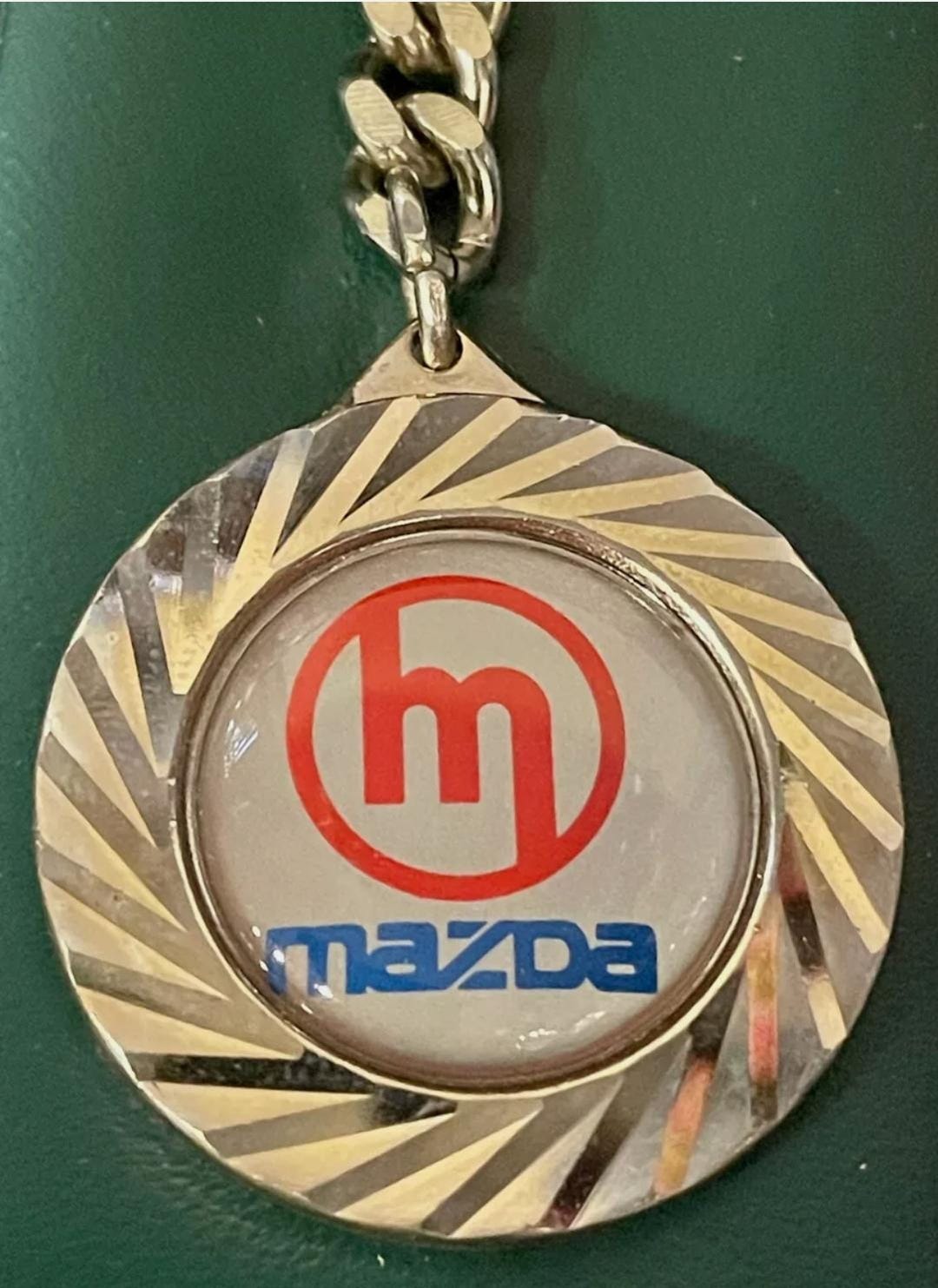 Vintage MAZDA Key Ring Keychain 70's (NOS) New Old Stock, Εxcellent ...