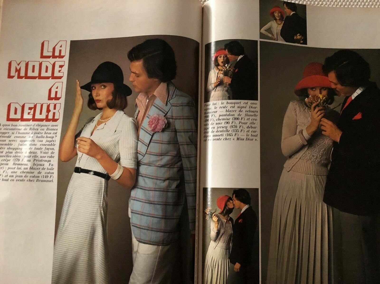 Vintage French Magazine J0URS DE FRΑNCE 1974 FΑRAH Aux SP0RT - Etsy