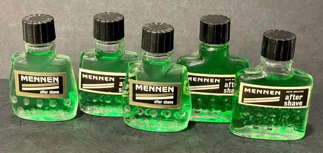 Vintage After Shave ΜΕΝΝΕΝ 70’s Ministures (lot of 5), (10 and 8ml ...