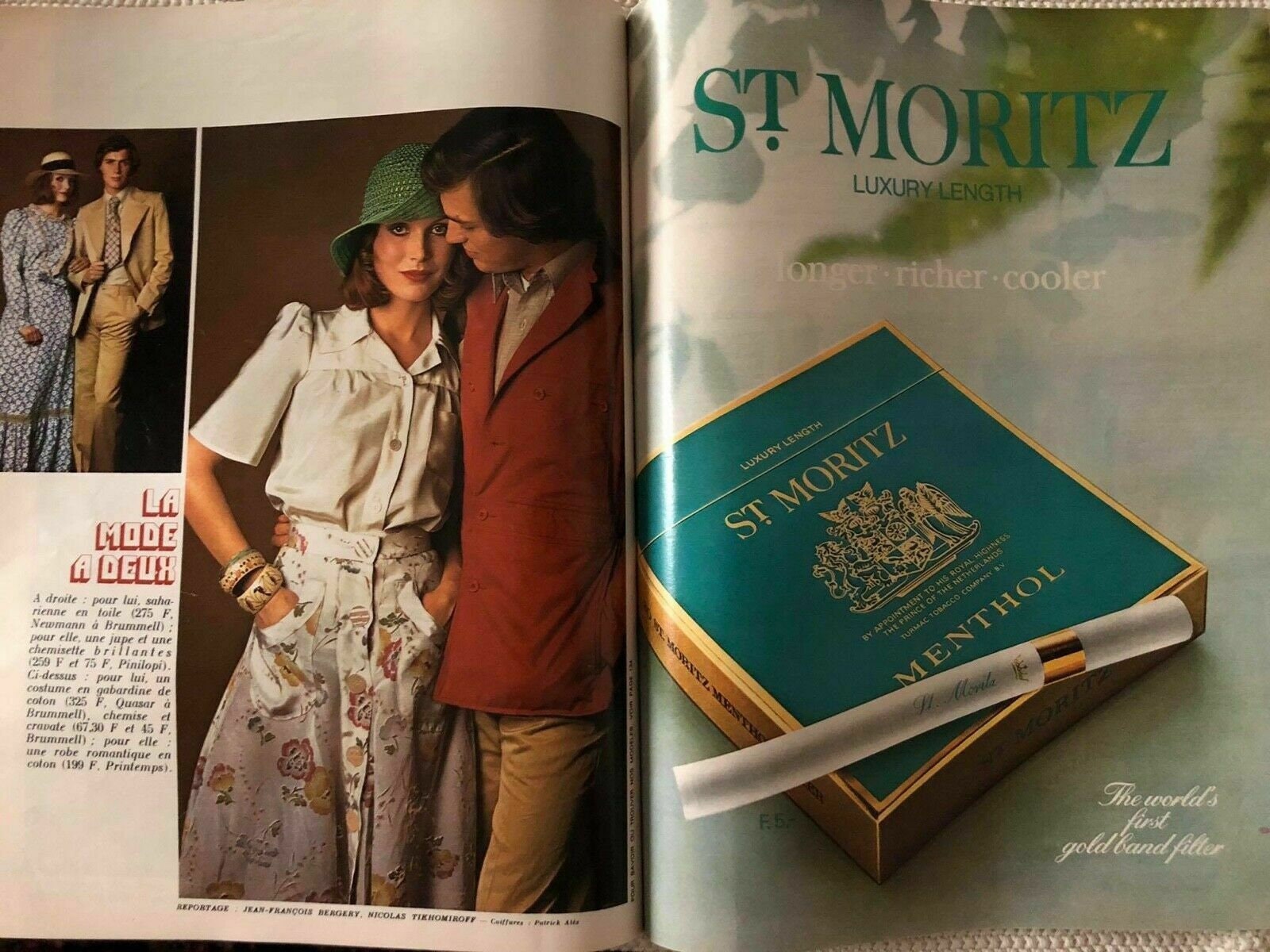Vintage French Magazine J0URS DE FRΑNCE 1974 FΑRAH Aux SP0RT - Etsy