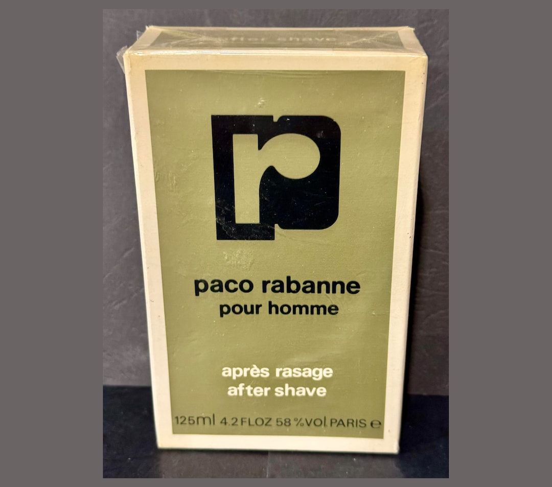 Vintage After Shave PACO RABANNE, 125ml-4.2 Fl Oz, Old Formula, Sealed ...