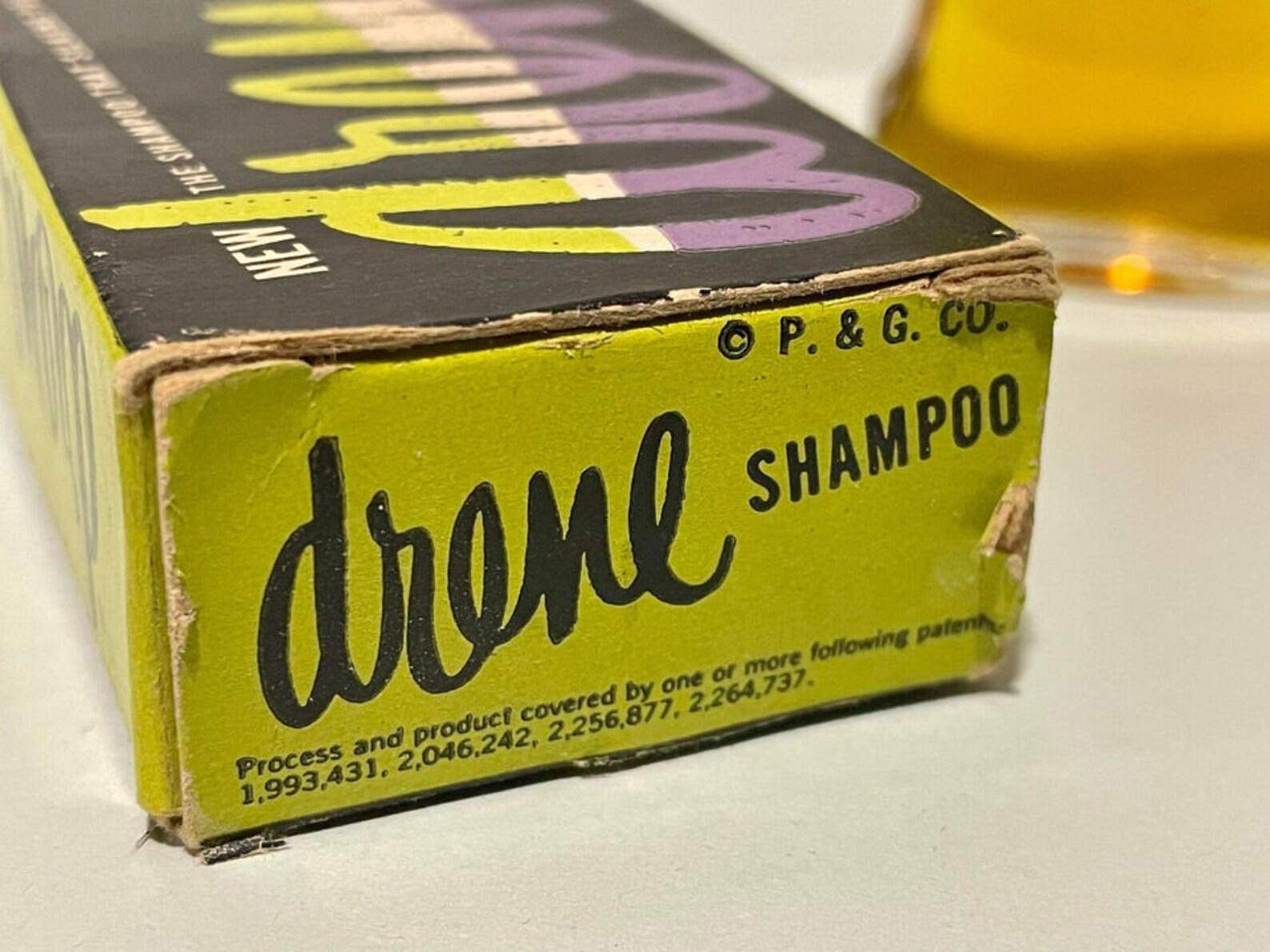 Vintage DRENE Shampoo in the Original Box by Procter & Gamble 60's (NOS ...