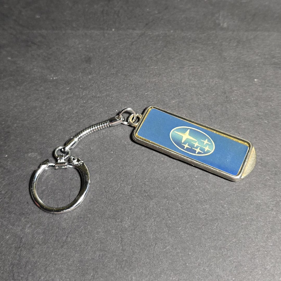 Vintage SUBARU Key Ring Keychain 70's (NOS) New Old Stock, Εxcellent ...