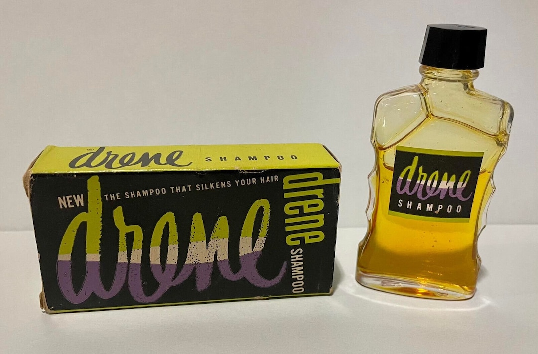 Vintage DRENE Shampoo in the Original Box by Procter & Gamble 60's (NOS ...